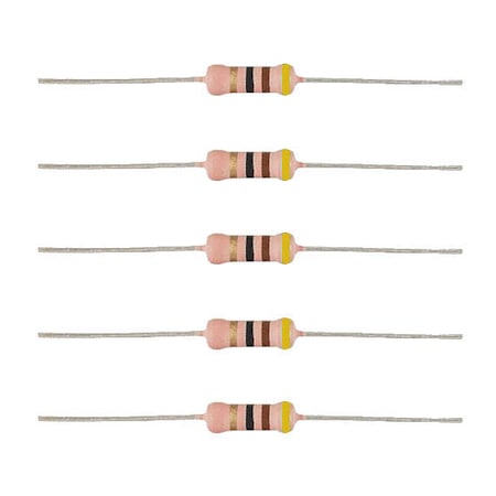 Set 5 rezistoare, SE, 2.2k Ohm 5% toleranta 5%, 1W, 2.2k - eMAG.ro