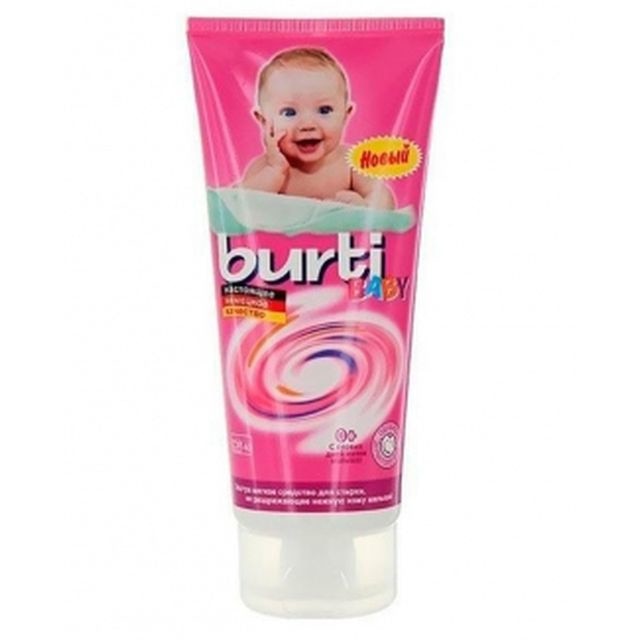 Течен препарат за ръчно пране Burti BABY, 40 пранета - eMAG.bg