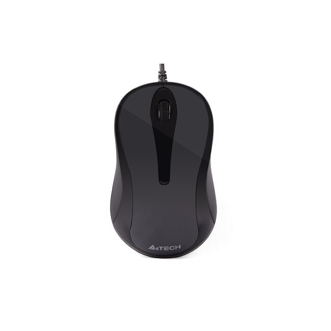 Mouse cu fir A4Tech N-360, 1200 DPI, Gri - eMAG.ro