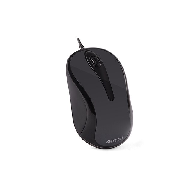 Mouse cu fir A4Tech N-360, 1200 DPI, Gri - eMAG.ro