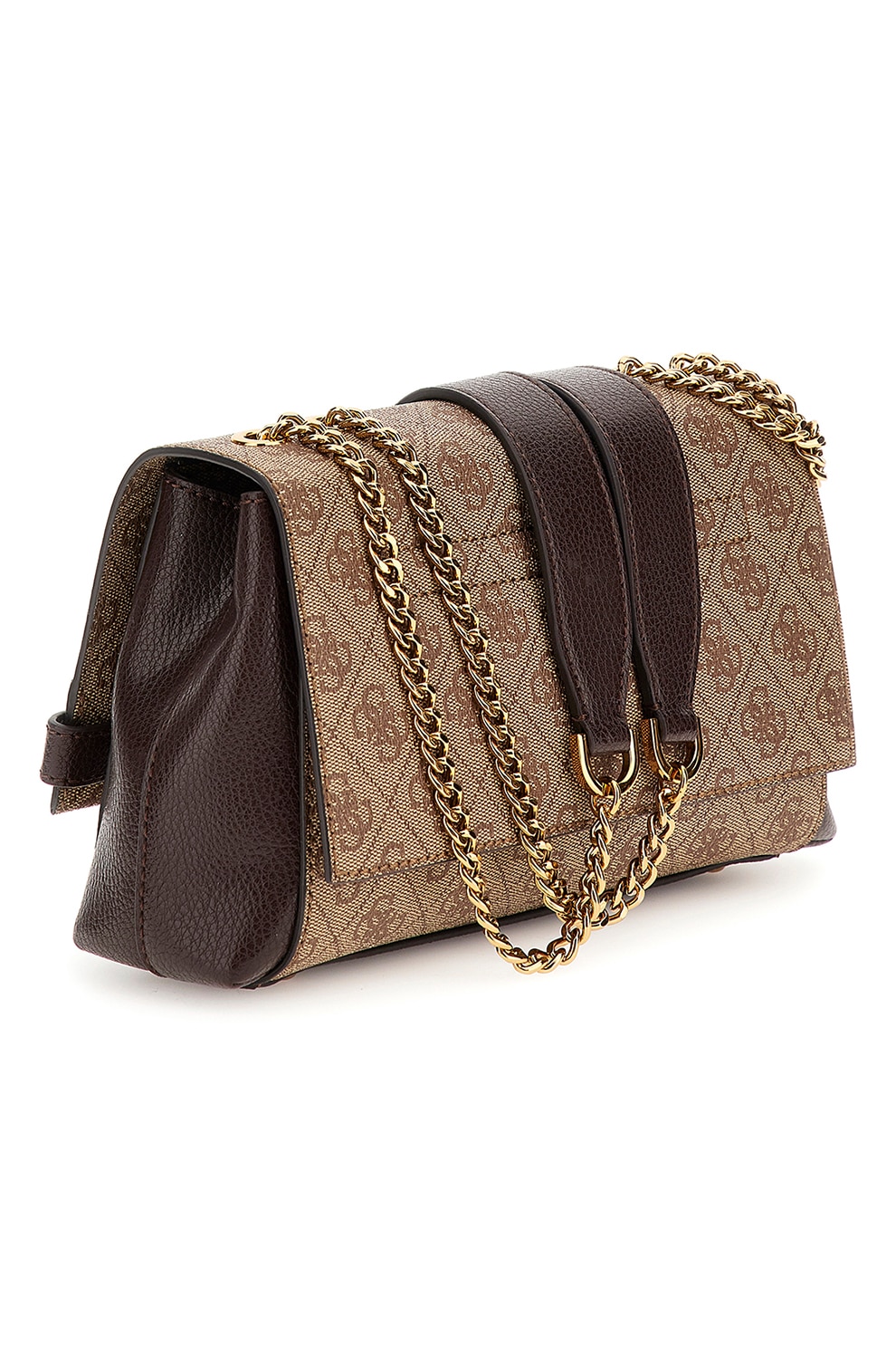 Guess, Geanta crossbody de piele ecologica Sestri, Maro camel - eMAG.ro