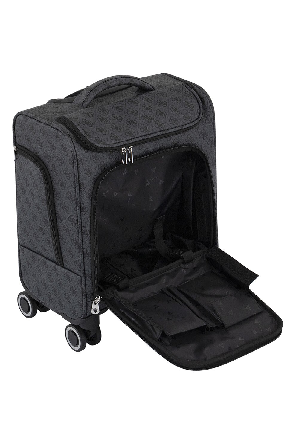 Guess, Troler mic cu roti Divvy-28L, Gri carbune - eMAG.ro