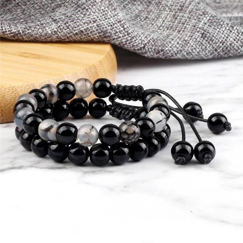 Bratara Onix, Negru, Plastic - eMAG.ro