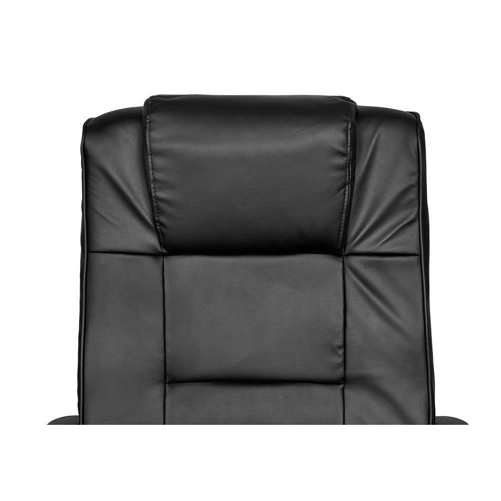 Scaun de birou directorial ergonomic din piele ecologica, rotativ 360 ...