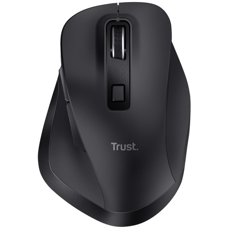 Mouse wireless reincarcabil Trust Fyda, realizat din materiale ...