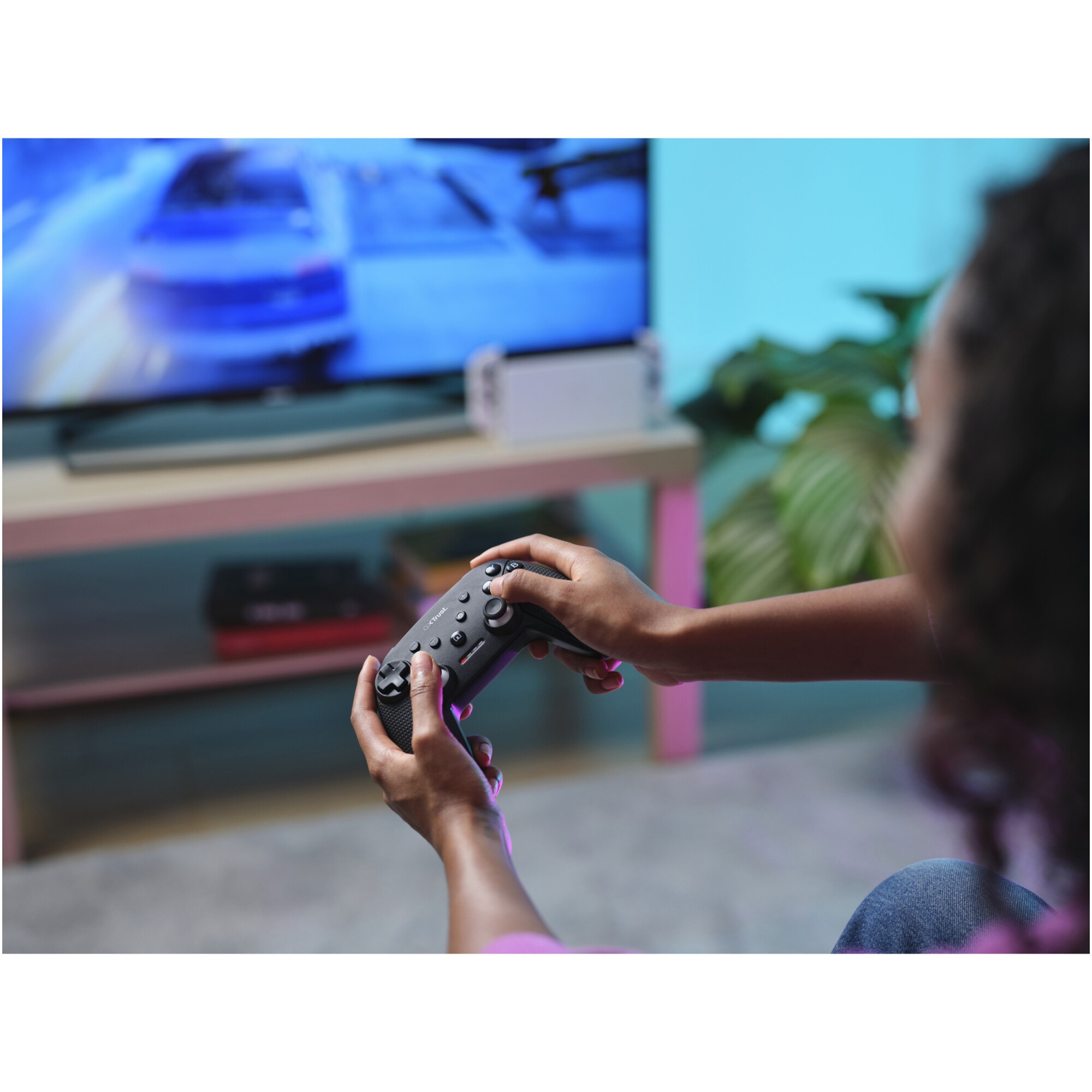 Controller Wirelles Trust GXT 542 Muta, Negru pentru PC, Nintendo ...