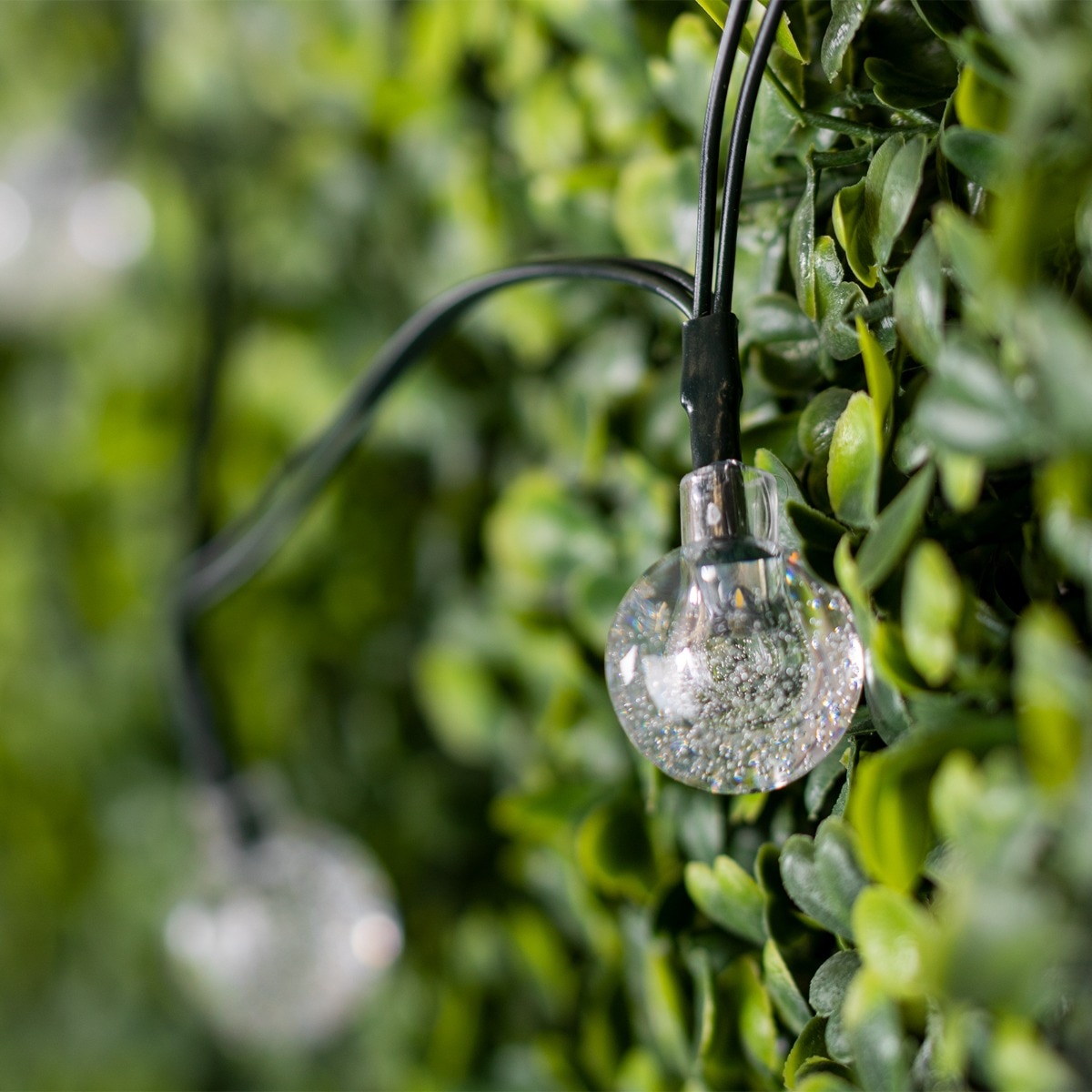 Ghirlanda solara de gradina decorativa, outdoor, 400 cm, 30 x bile ...