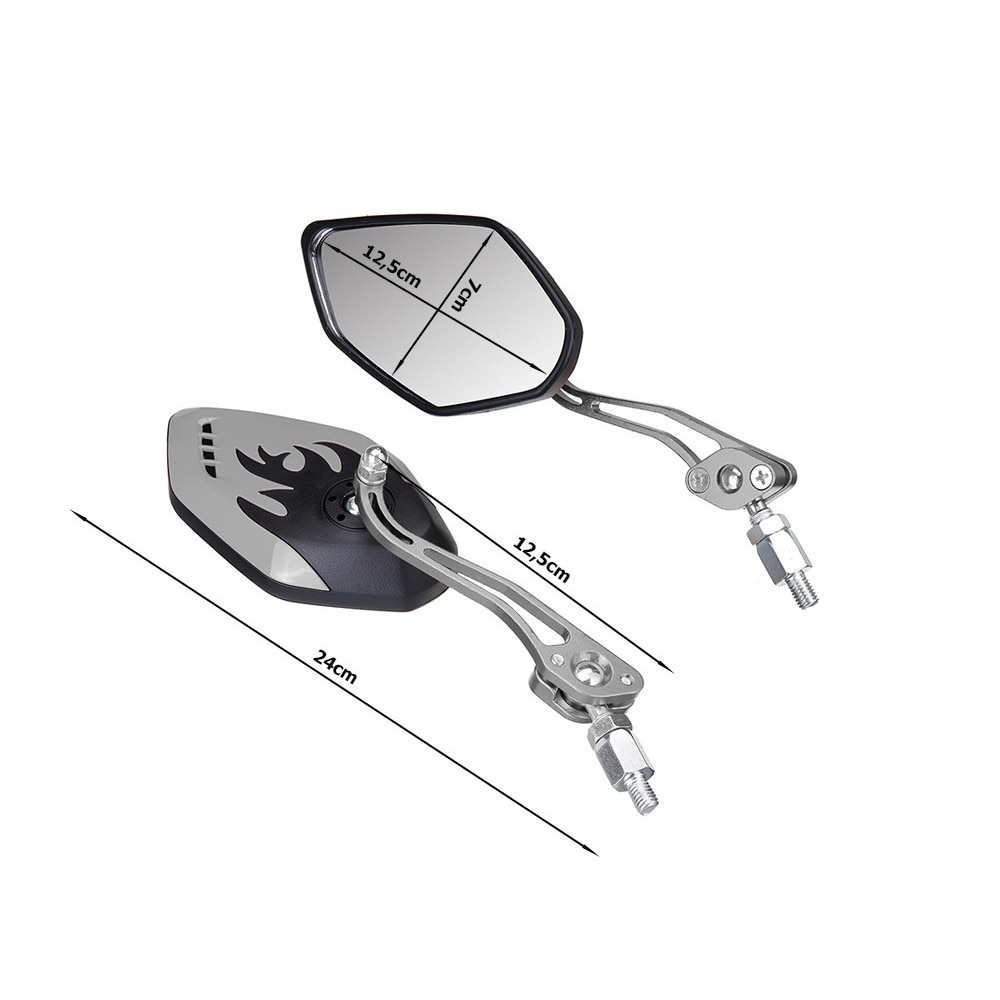 Set 2 Oglinzi Retrovizoare pentru Bicicleta/Trotineta/Scuter, Welora ...