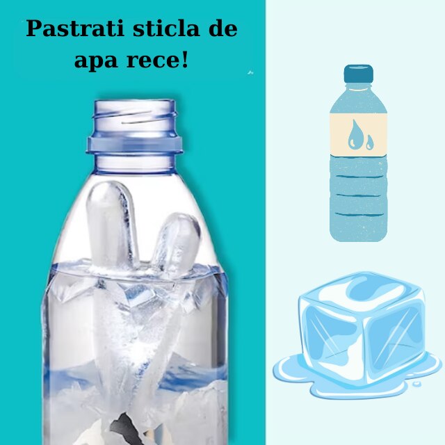 Forma pentru gheata, forme tip stick pentru sticle, realizat din ...