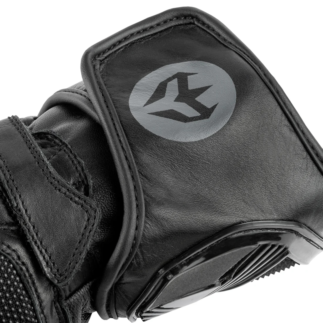 Manusi moto Armure Drago Black, piele capra, protectii carbon, marimea ...