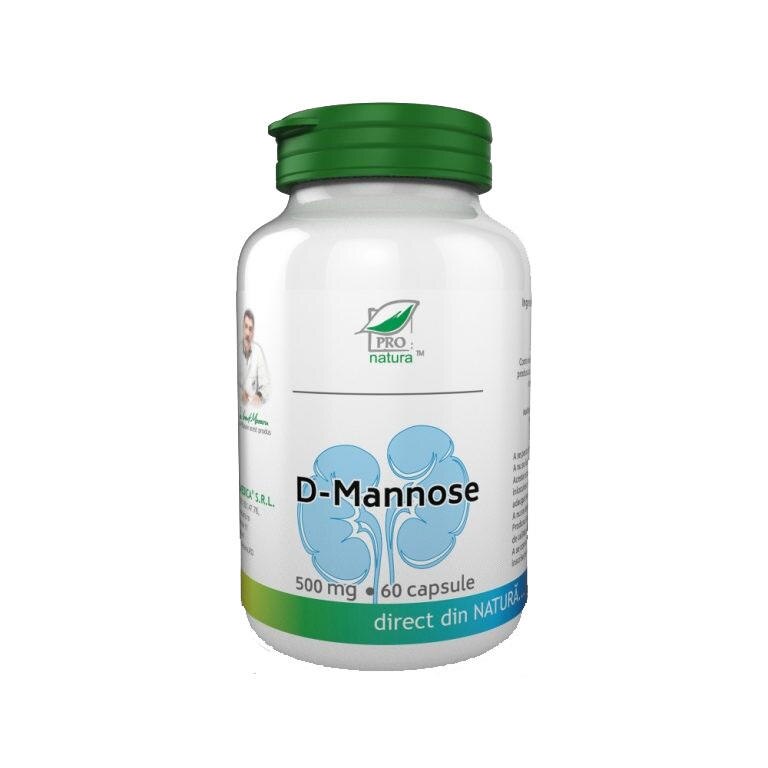 D-Mannose 60 capsule Pro Natura - eMAG.ro