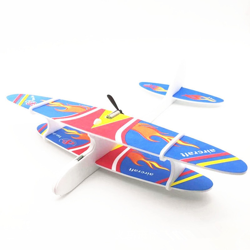 Avion zburator din polistiren cu motor electric, Zola®, incarcare USB ...