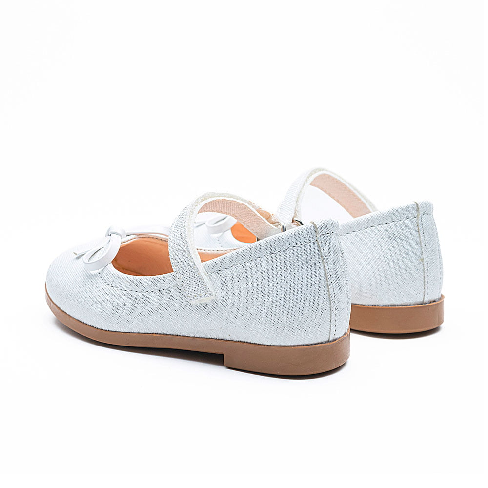 Pantofi balerini eleganti Kidopo Alb Perla, marimea 24 - eMAG.ro