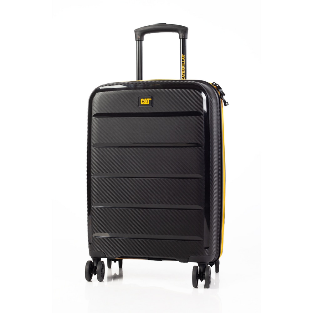 Troller CATERPILLAR Cargo 20 inch - material ABS - negru - eMAG.ro