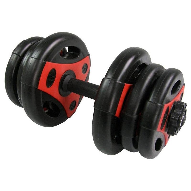 Gantere cu greutati, Sedco, Ciment/Plastic, 10 kg - eMAG.ro