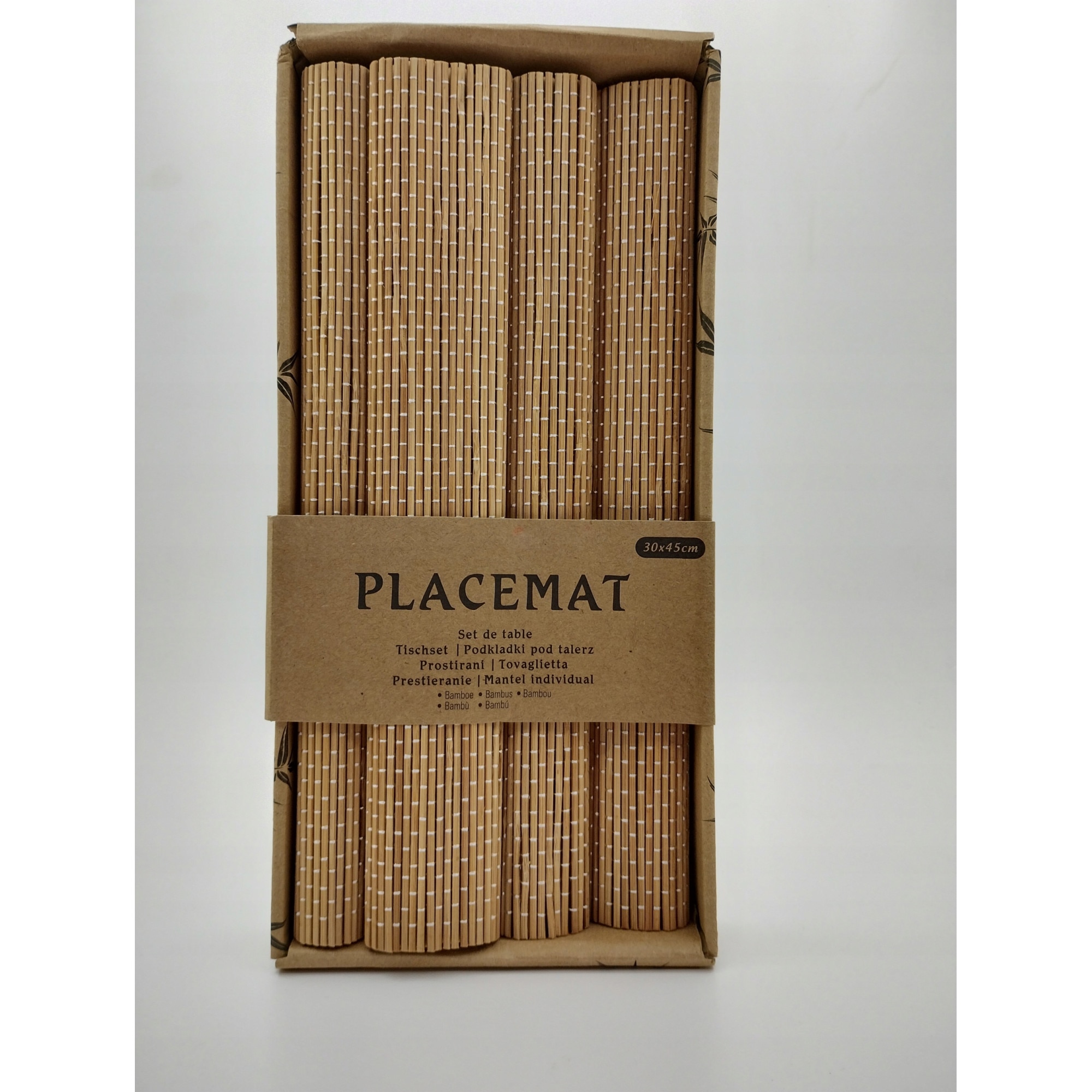 Set 4 naproane, Zd Trading, Bambus, Maro - eMAG.ro