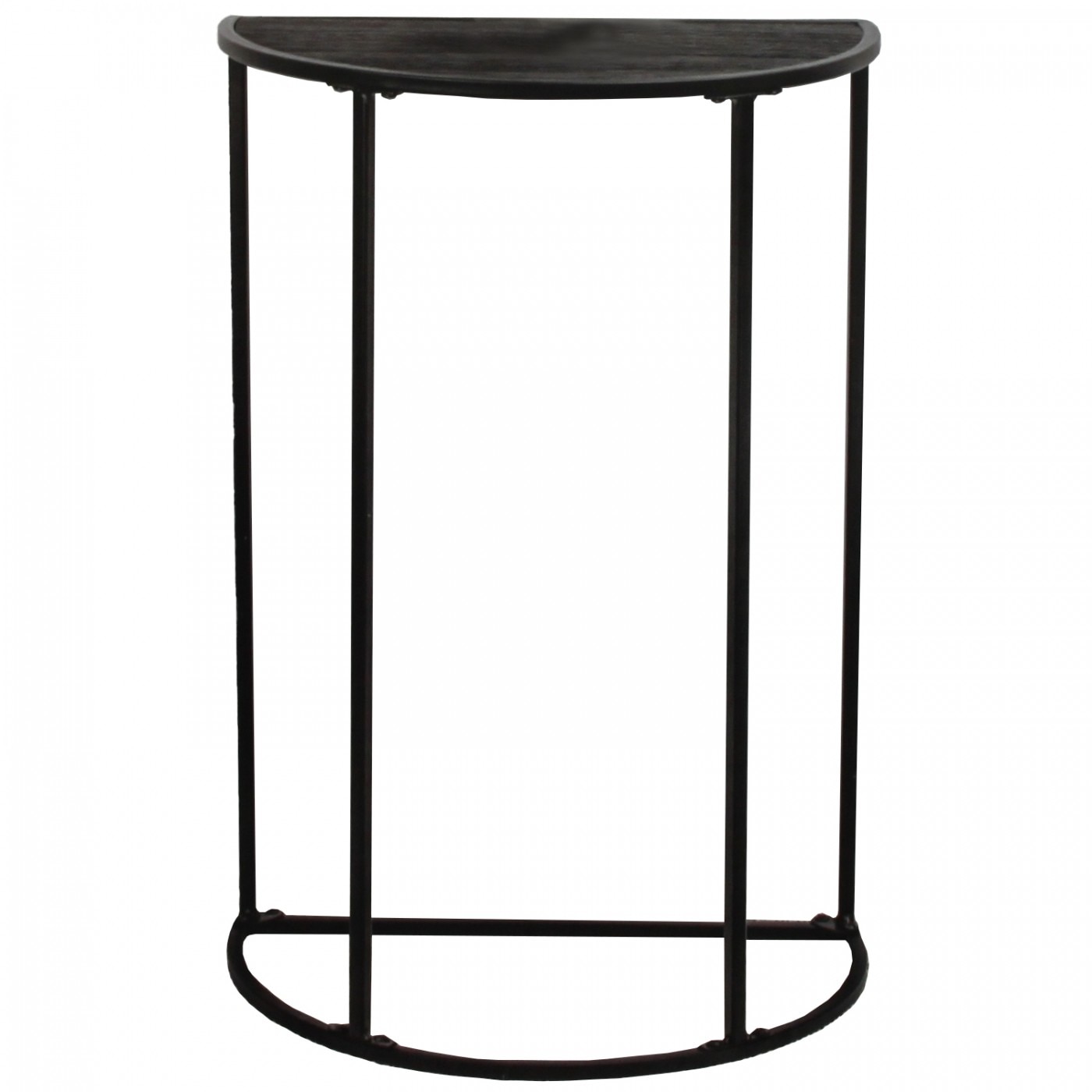 Masa de cafea, Flixible, Metal, 38 x 24 x 58 cm, Negru - eMAG.ro