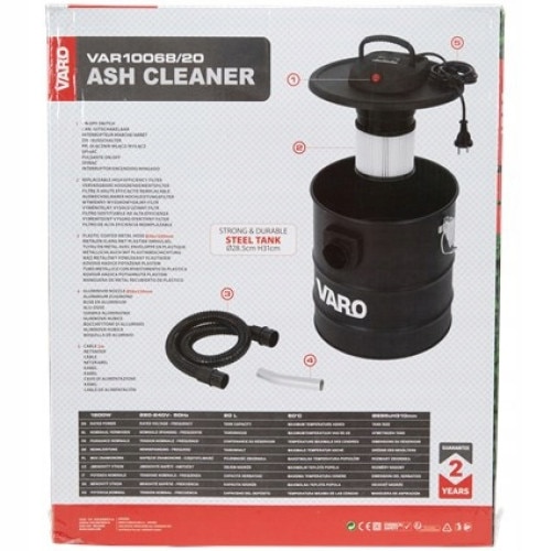 Aspirator pentru gradina, Varo, Negru - eMAG.ro
