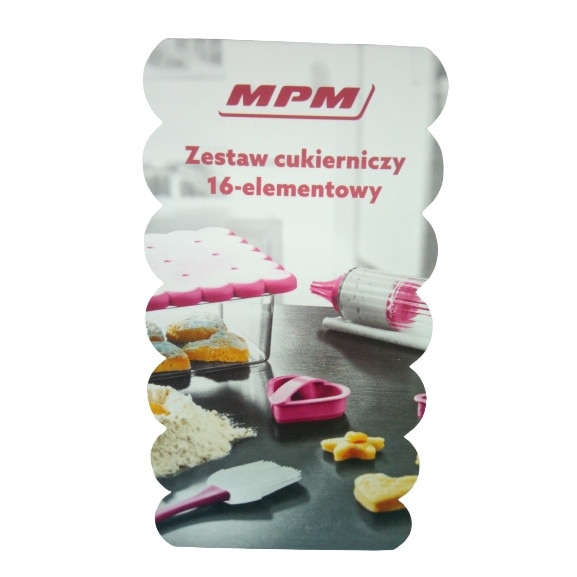Set de cofetarie MPM, Plastic, 16 piese, Gri - eMAG.ro