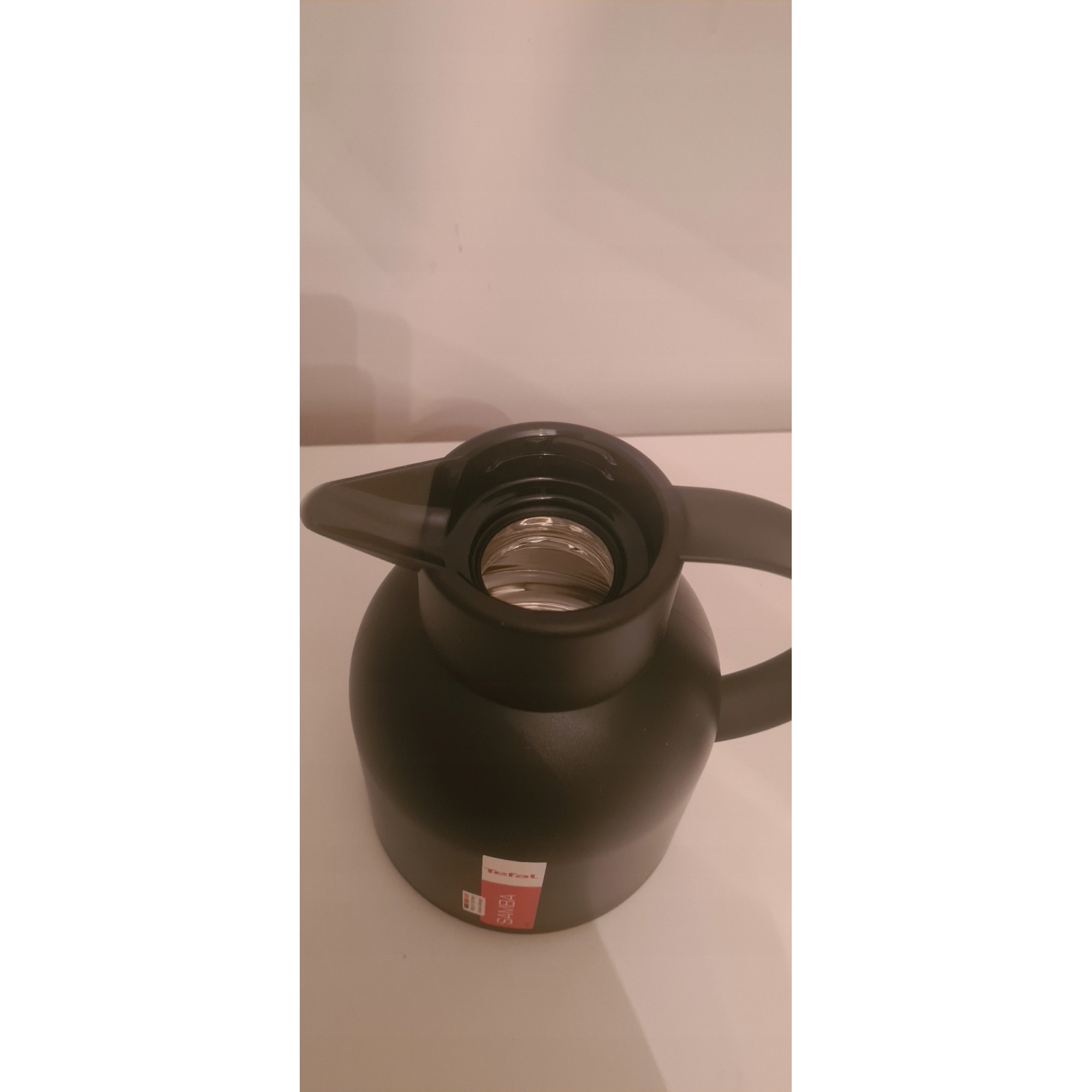 Termos, Tefal, Plastic, 1 l, Negru - eMAG.ro