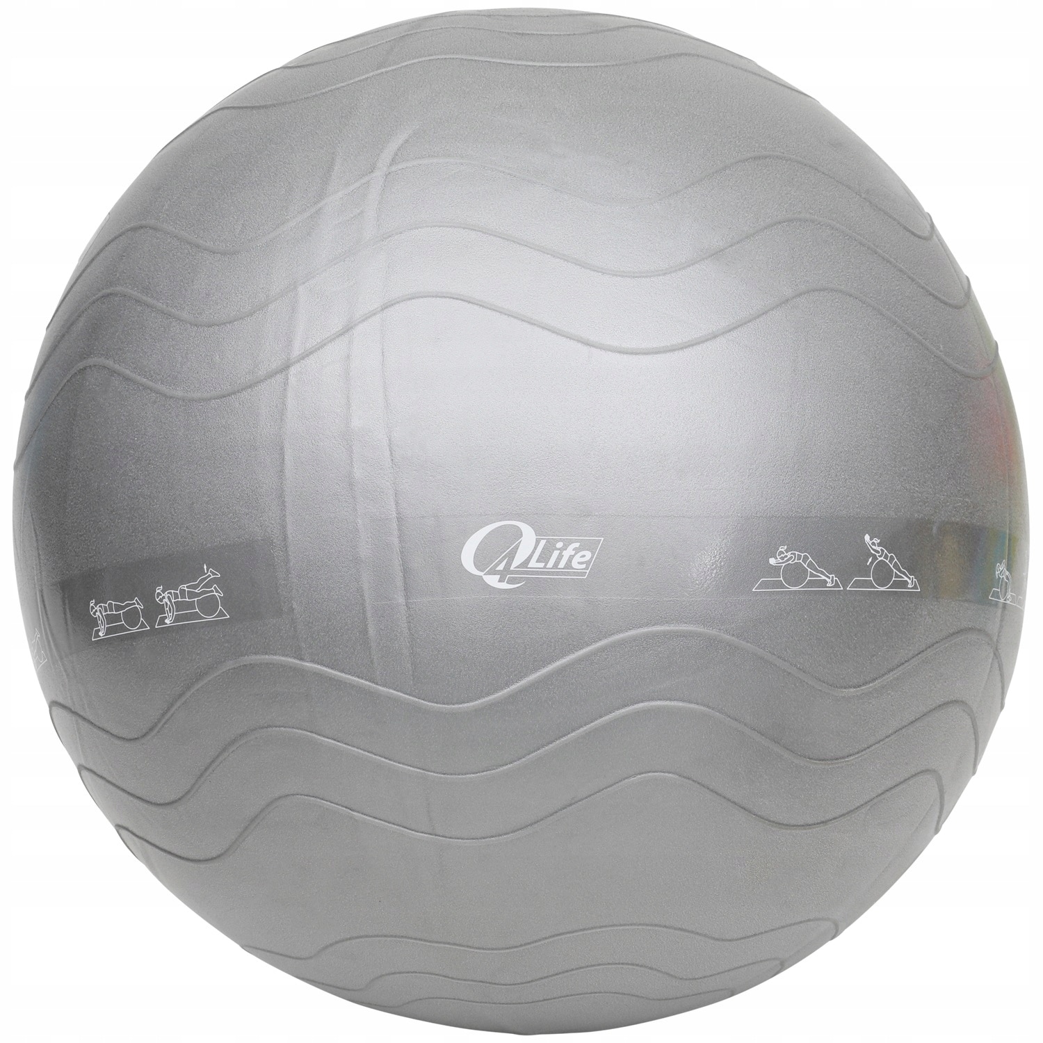 Minge de reabilitare gimnastica si pompa, Q4Life, Gri - eMAG.ro
