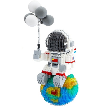 Конструктори Lego, MorFansi, с малък модел балон, LED ефект, 1368 части ...