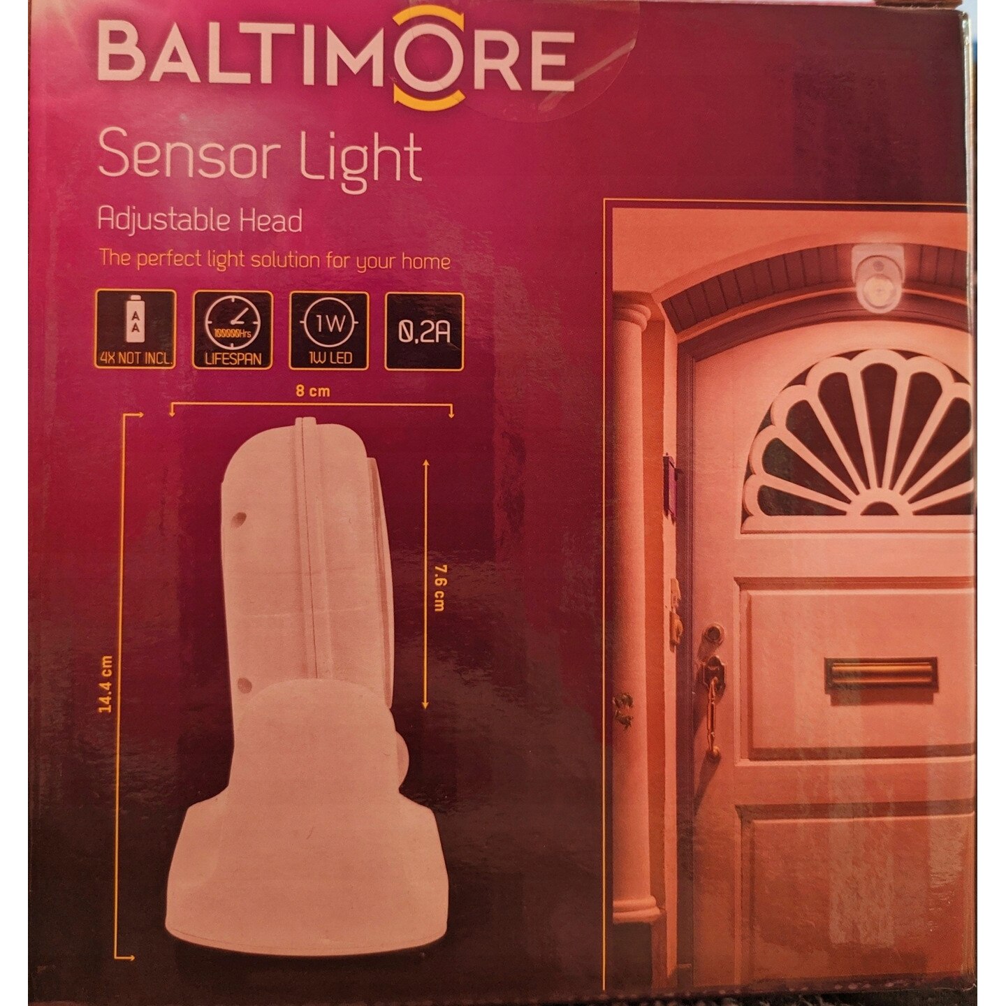 Lampa LED, Baltimore, 1 W, Alb - eMAG.ro