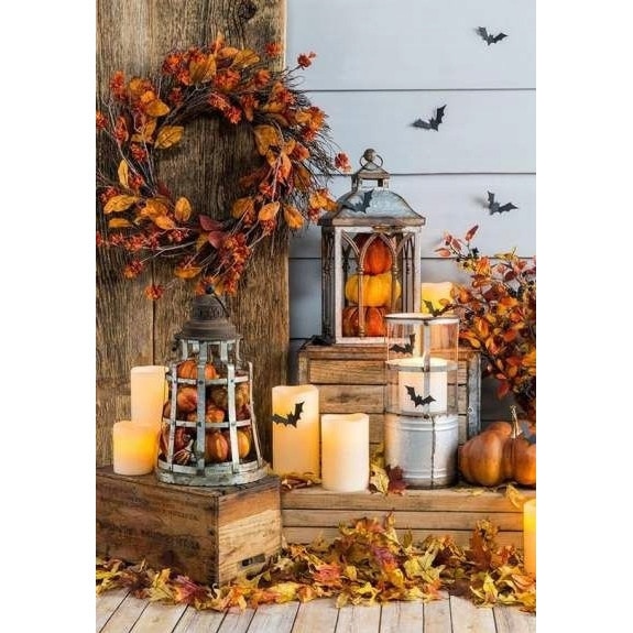 Set frunze decorative, 11 cm, 18 buc - eMAG.ro