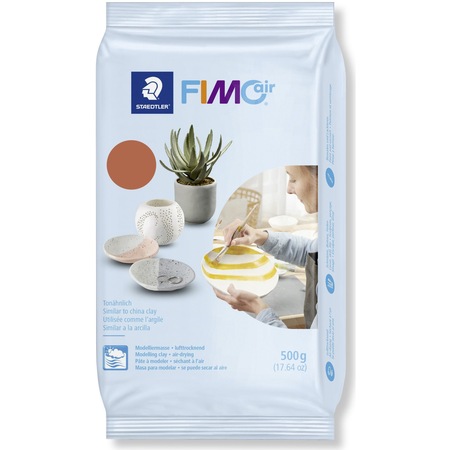 Lut pentru modelare Staedtler Fimo - Air basic 8100 500g teracota - eMAG.ro