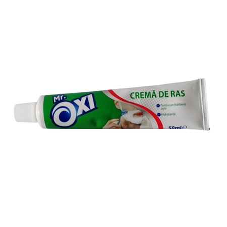 Crema de ras Mr. Oxi, 48 buc x 50 ml - eMAG.ro