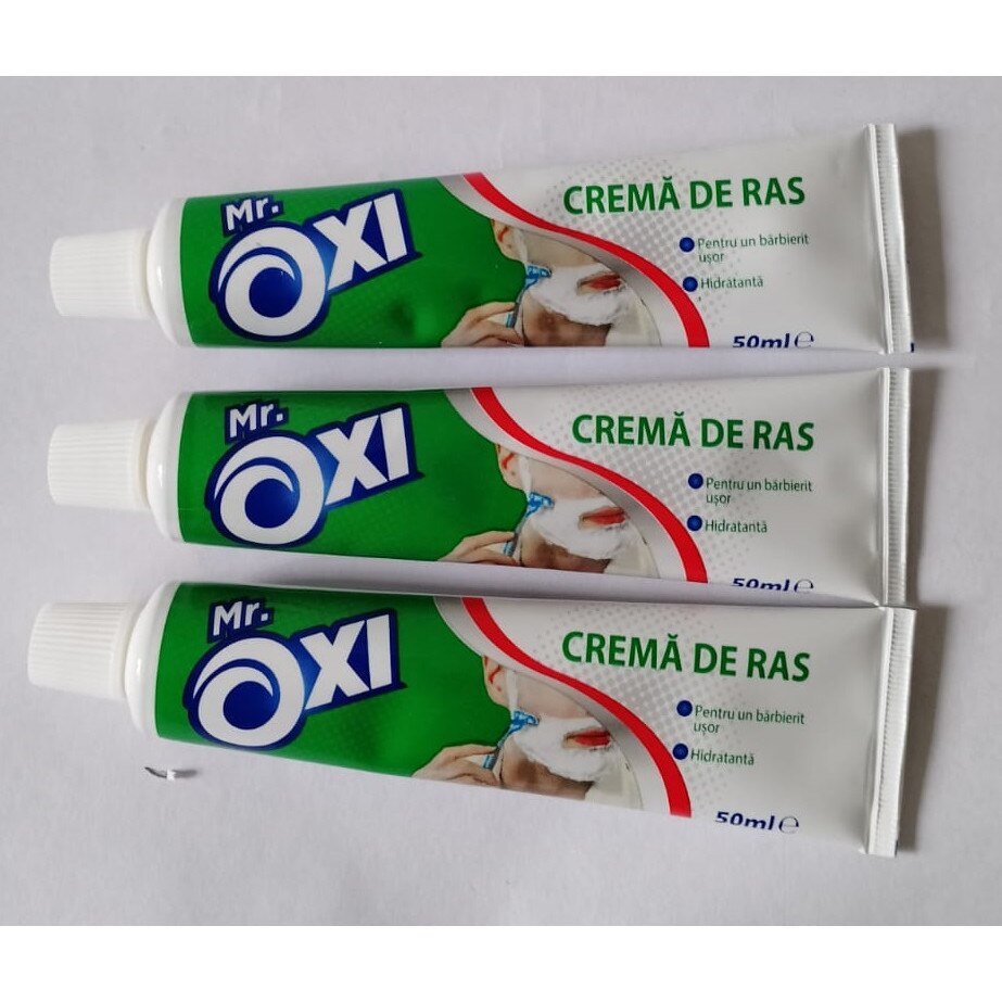 Crema de ras Mr. Oxi, 48 buc x 50 ml - eMAG.ro
