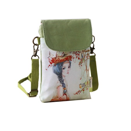 Geanta dama, Panza, 18x12x3cm, Multicolor - eMAG.ro