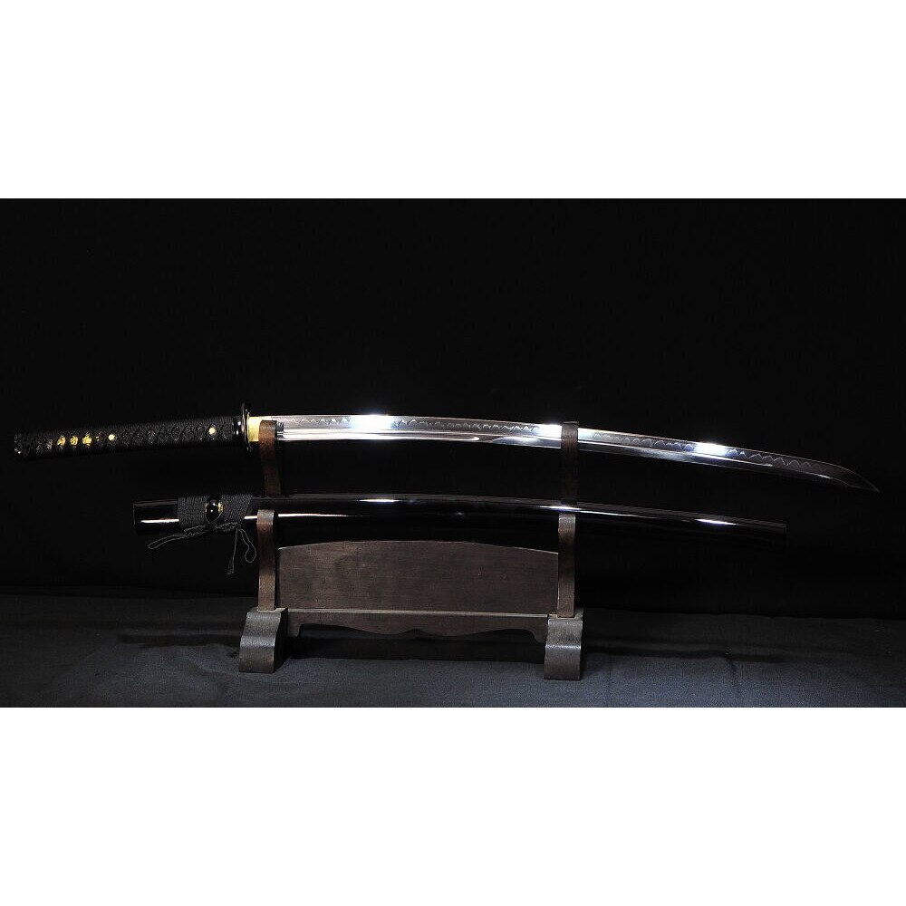 Sabie Katana, 61-62 HRC, cu Teaca, Decorativa, Otel, BL777 - eMAG.ro