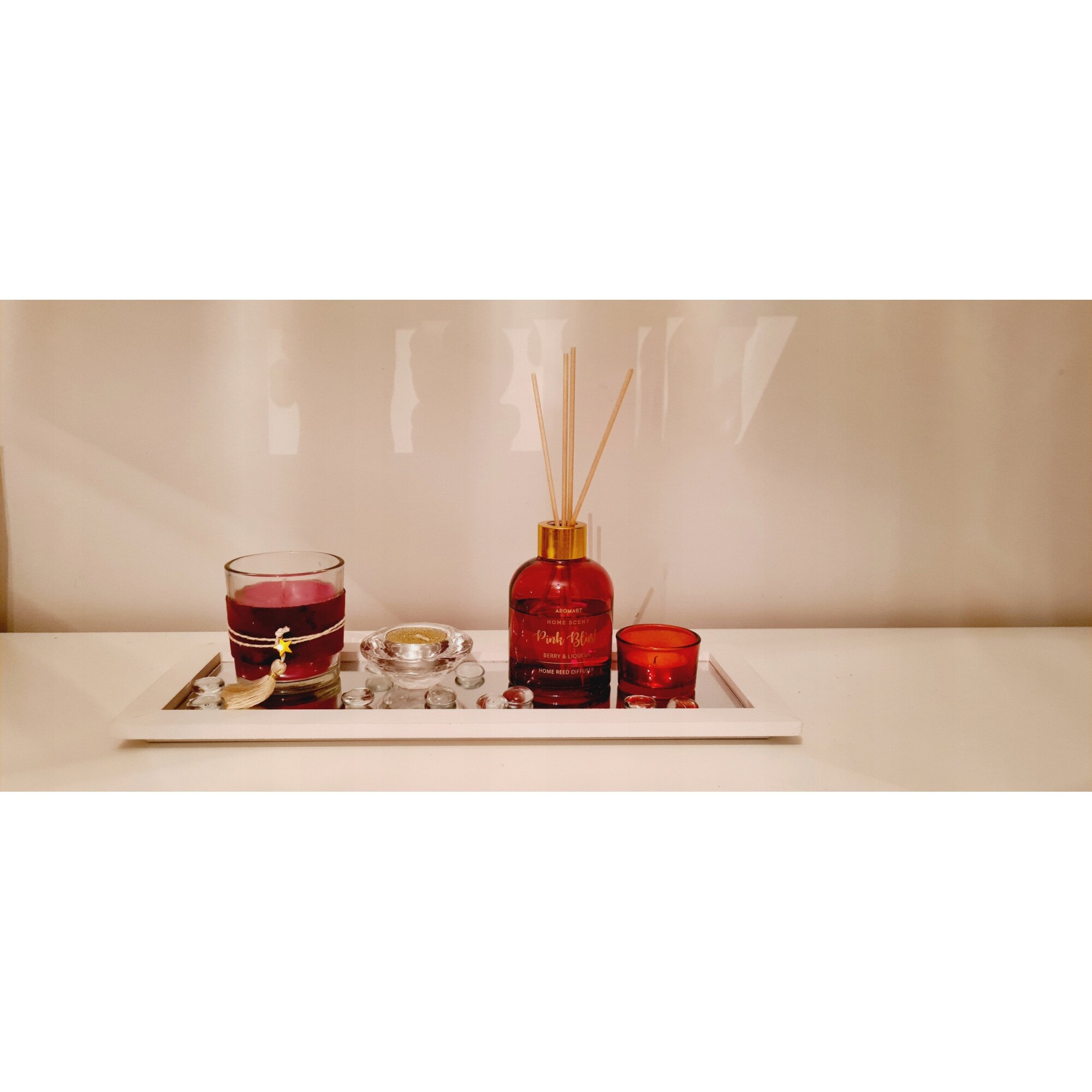 Set cu parfumuri de camera, KPM, Rosu - eMAG.ro