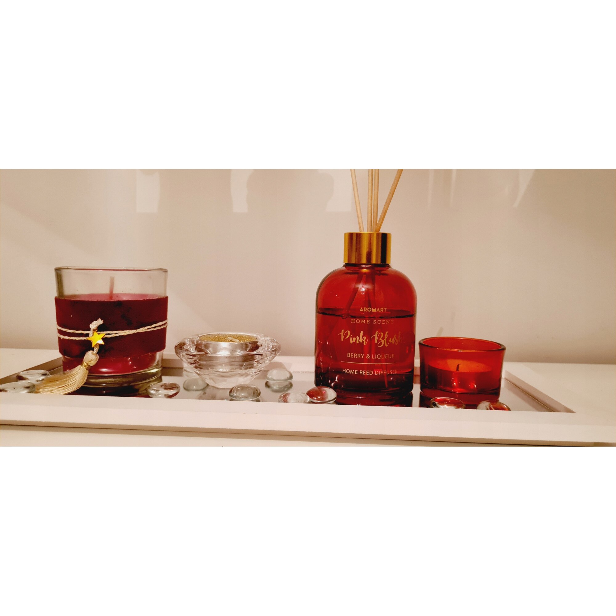 Set cu parfumuri de camera, KPM, Rosu - eMAG.ro