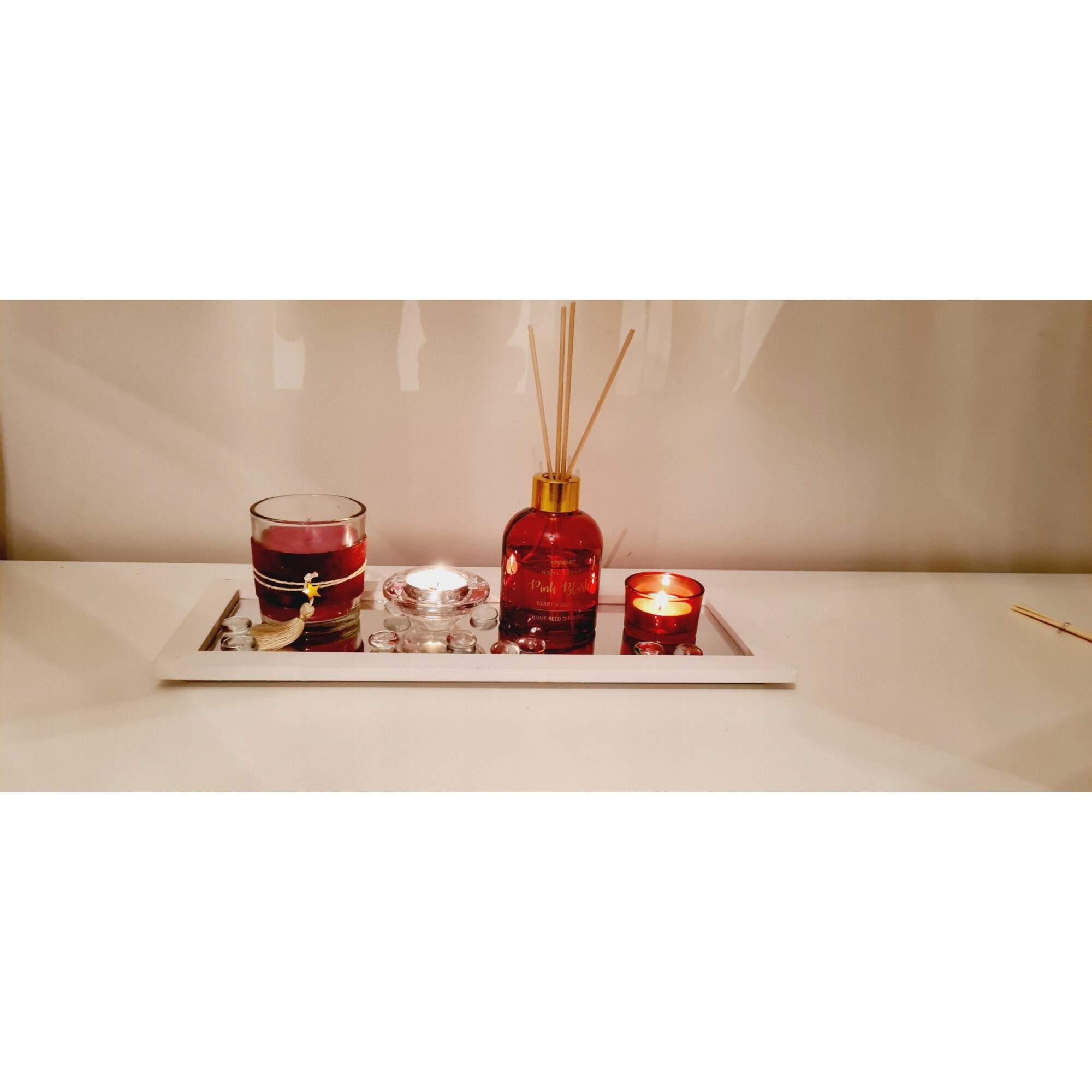 Set cu parfumuri de camera, KPM, Rosu - eMAG.ro