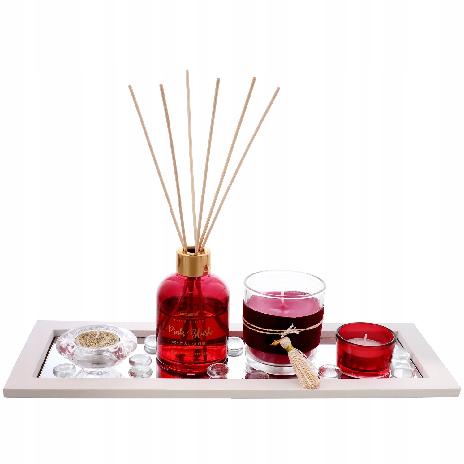 Set cu parfumuri de camera, KPM, Rosu - eMAG.ro