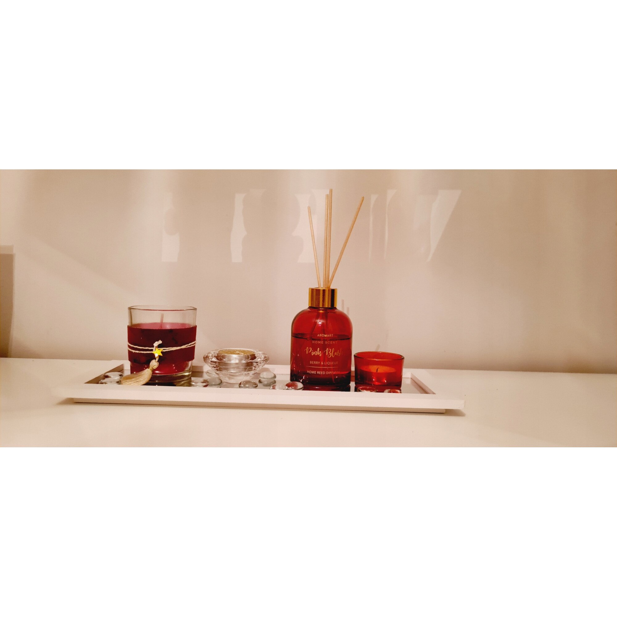 Set cu parfumuri de camera, KPM, Rosu - eMAG.ro