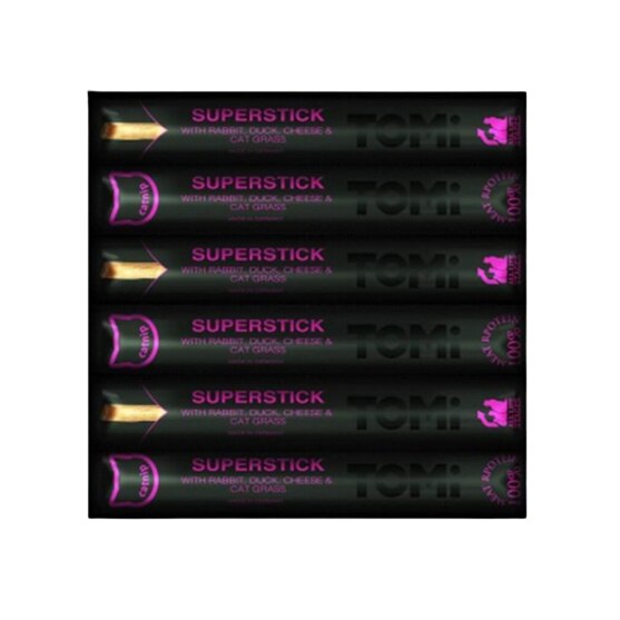 Baton Tomi pentru pisici 6 buc iepure si rata - eMAG.ro