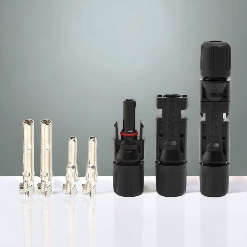 Конектор MC4, защита IP67, използван за фотоволтаични слънчеви панели, подходящ за кабел 4 mm и ...