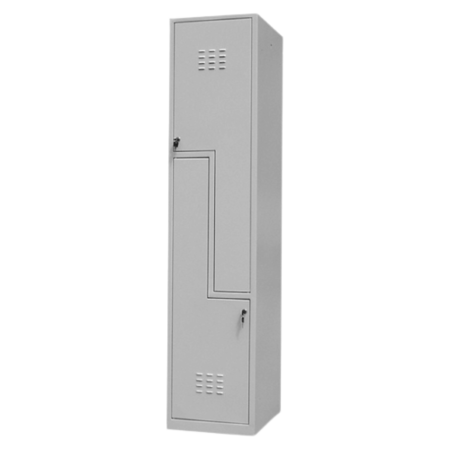 Dulap vestiar metalic 1 coloane 2 usi Z 400x450x1800 - eMAG.ro