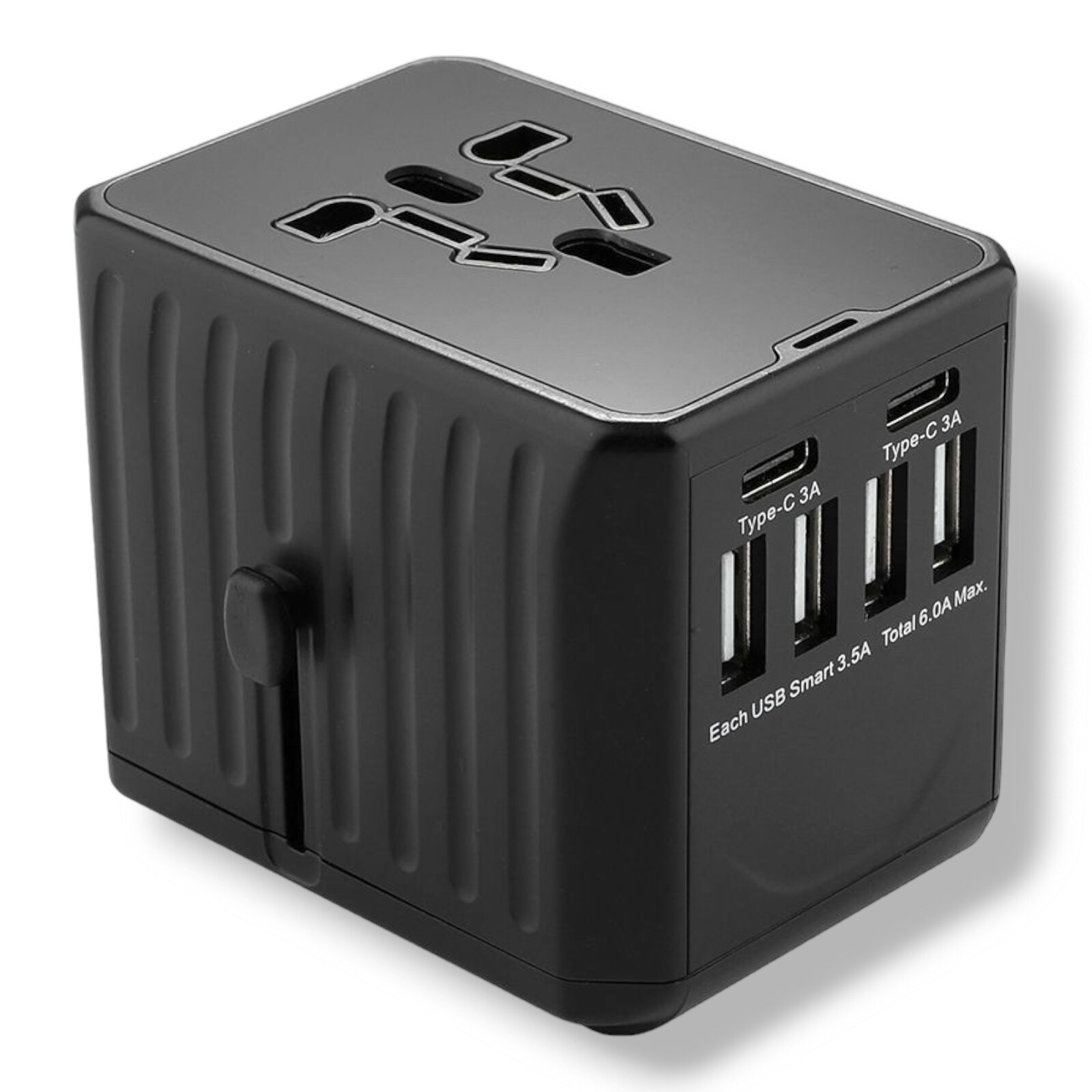 Adaptor universal de calatorie EU UK AUS US 30W, 4 porturi USB, 2 ...