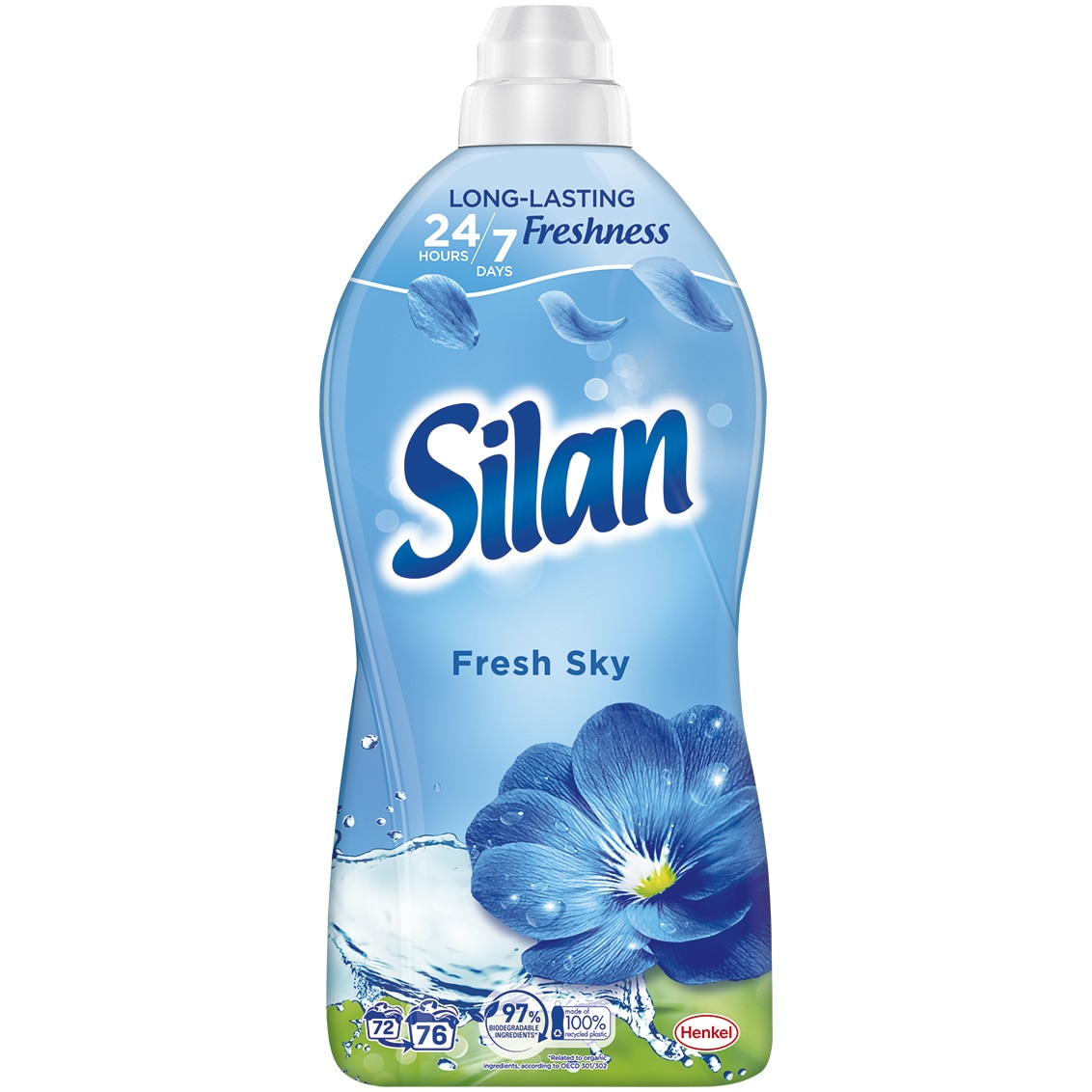 Balsam de rufe Silan Fresh Sky, 76 spalari, 1.672 ml - eMAG.ro