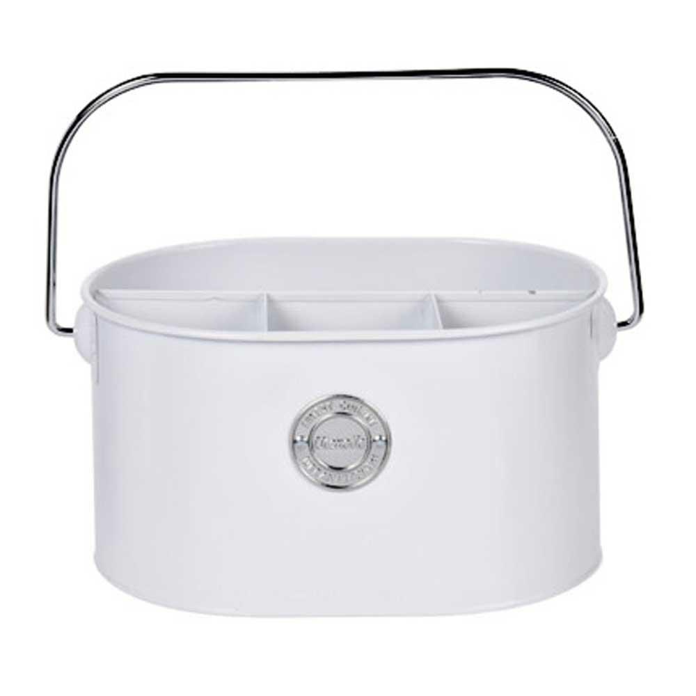 Recipient pentru tacamuri din metal alb - eMAG.ro