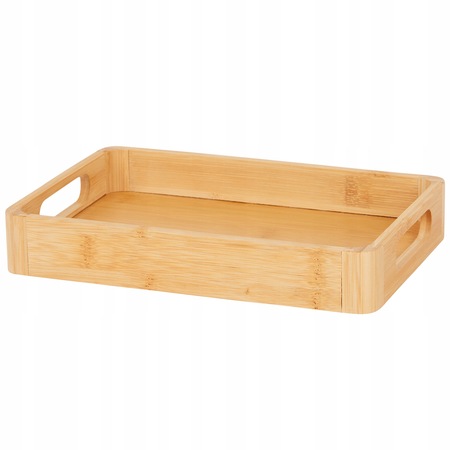 Tava de servire, Bambus, 25 x 17 cm - eMAG.ro