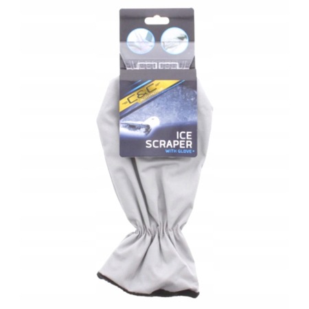 Set racleta parbriz si manusa, Plastic, Gri/Albastru - eMAG.ro