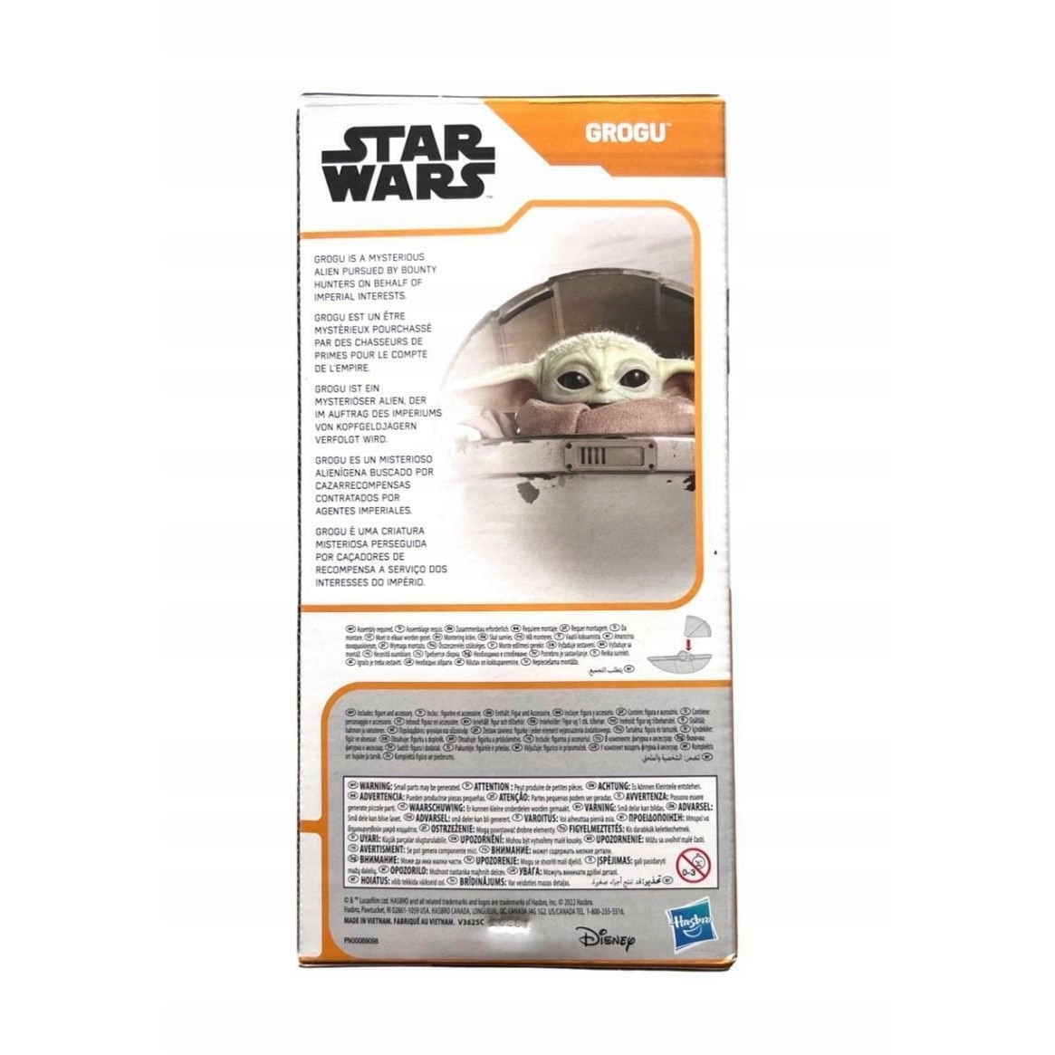 Figurine Baby Yoda, Hasbro, Star Wars, Multicolor, 4+ - eMAG.ro