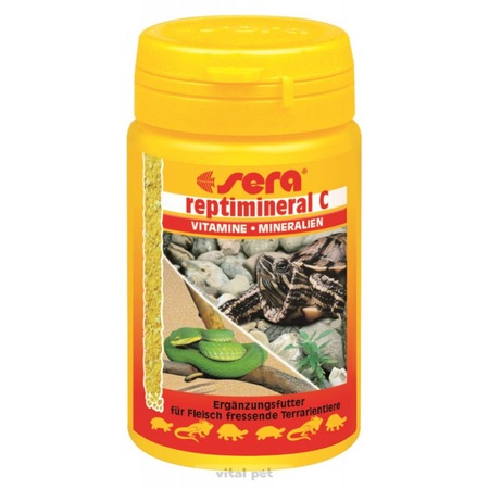 SERA Reptil Reptimineral C 100 ml (piros) - eMAG.hu