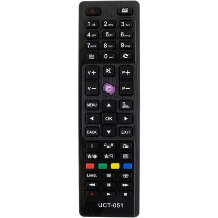 Telecomanda universala pentru TV, Hitachi, UCT-051, Negru - eMAG.ro