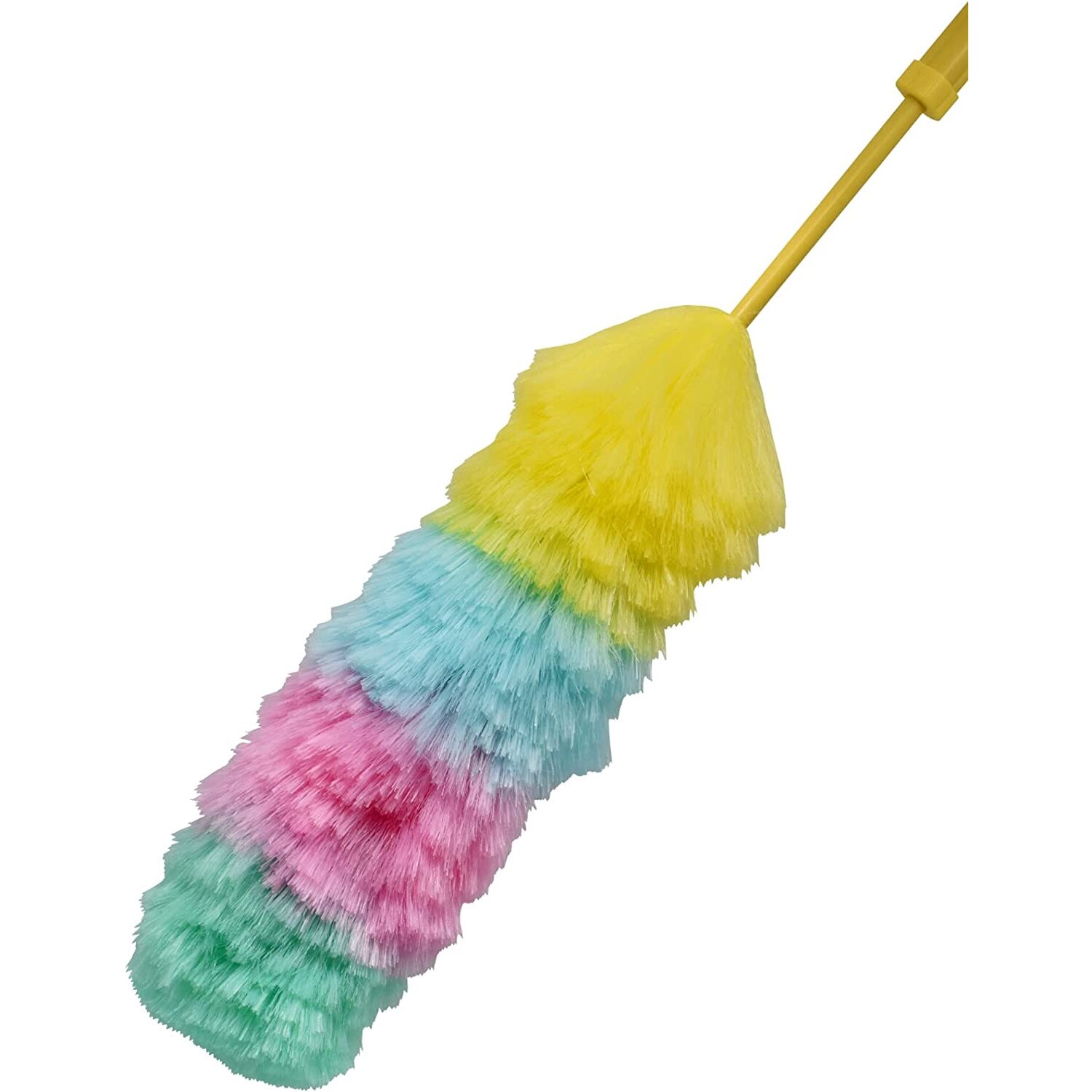 Pamatuf de praf cu maner extensibil, multicolor - eMAG.ro